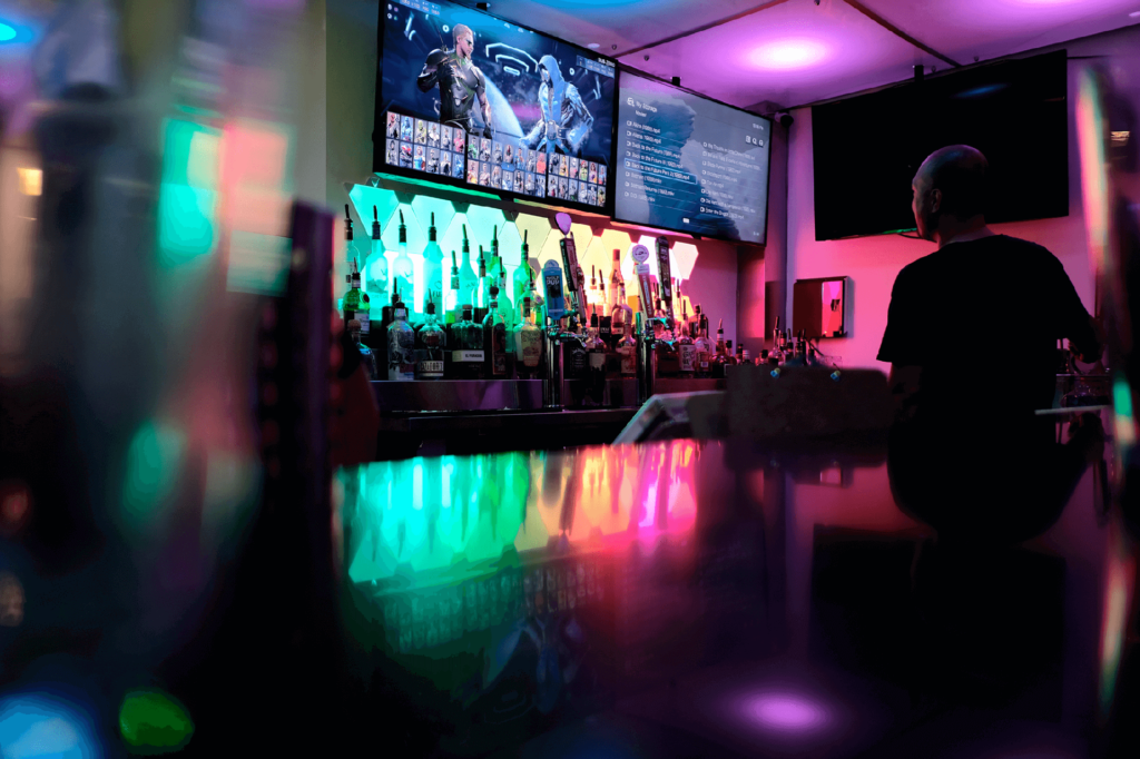 Barcode – Lounge, Bar Retro Gaming and Asian Fusion Food in Garden Grove